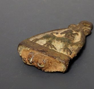 Viking or Anglo-Saxon stirrup mounts – www.vikingartefacts.com
